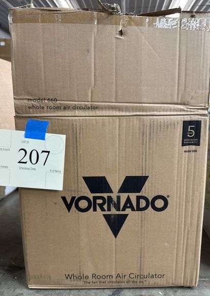 VORNADO WHOLE ROOM CIRCULATOR IN BOX - Earl's Auction Company