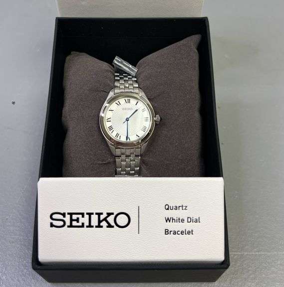 SEIKO LADIES WATCH W/ BOX (MSRP $275.00) - Earl's Auction Company