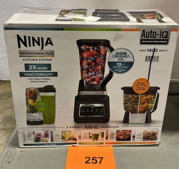NINJA PROFESSIONAL PLUS KITCHEN SYSTEM IN BOX - Earl's Auction Company