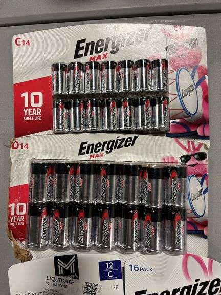 (4) PACKS OF ASSORTED BATTERIES - SEE PHOTOS - Earl's Auction Company