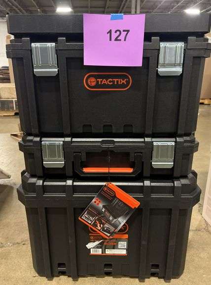 TACTIX MODULAR MOBILE STORAGE SYSTEM - Earl's Auction Company