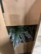 PRE LIT 4.5FT SNOWY GEORGIA TOPIARY IN BOX - Earl's Auction Company