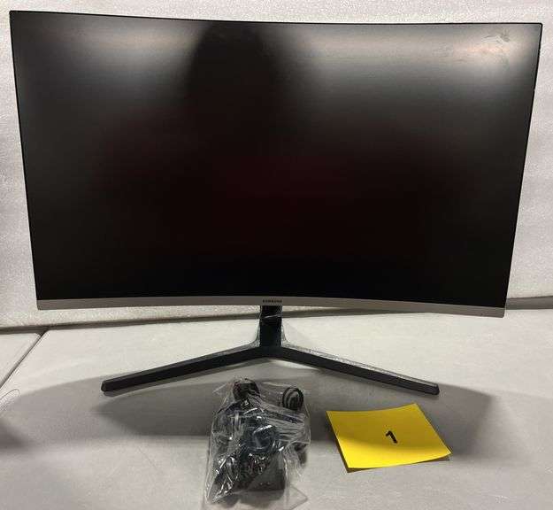 SAMSUNG 31" CURVED MONITOR W/ POWER CORD - Earl's Auction Company
