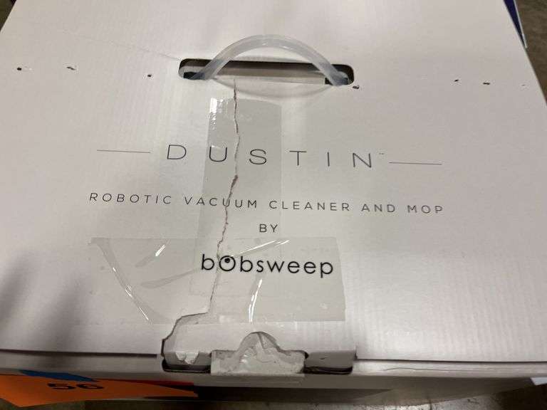 BOBSWEEP DUSTIN ROBOT VACUUM IN BOX - NIGHT - Earl's Auction Company