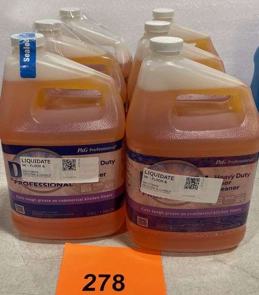 (6) JUGS OF DAWN HEAVY DUTY FLOOR CLEANER - Earl's Auction Company