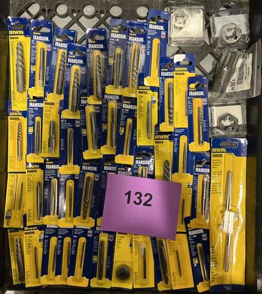 MISC LOT OF IRWIN HANSON PLUG TAPS/ SCREW EXTRACTORS - Earl's Auction ...