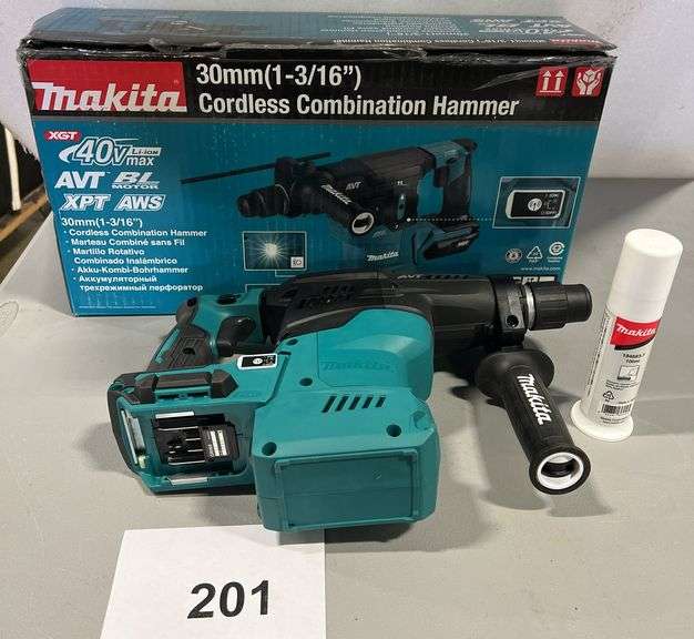 MAKITA 40V 30MM CORDLESS COMBINATION HAMMER W/ BOX (TOOL ONLY) - Earl's Auction Company