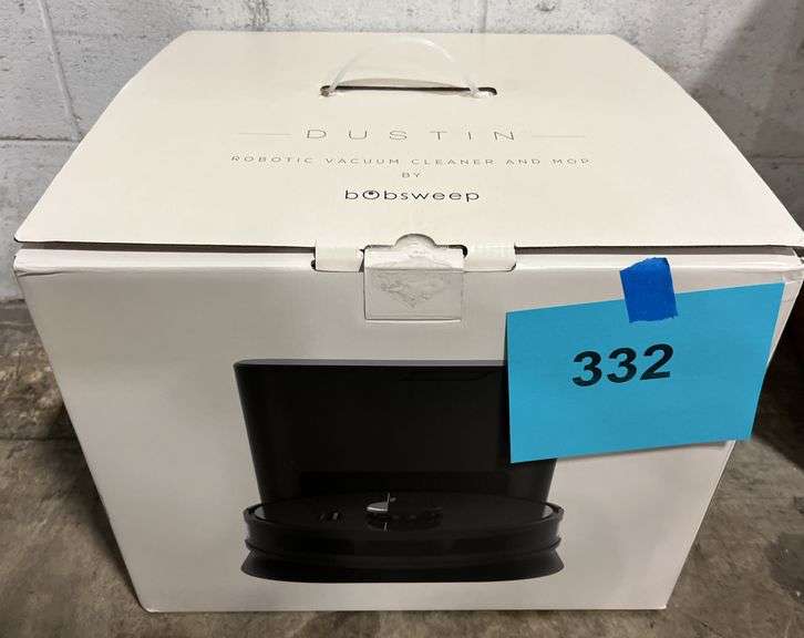 BOBSWEEP DUSTIN ROBOT VACUUM IN BOX - NIGHT - Earl's Auction Company