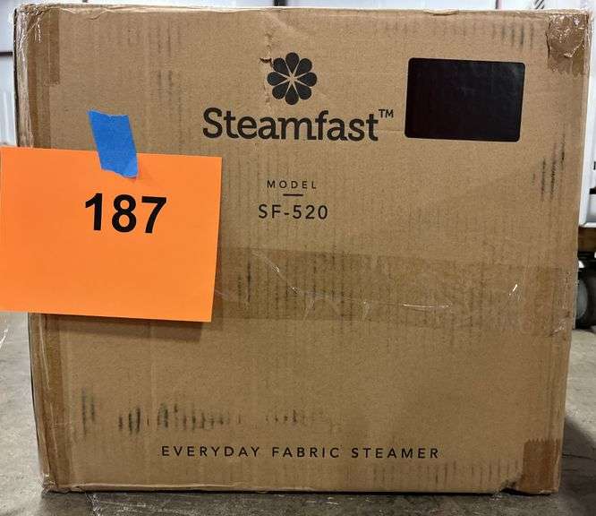 STEAMFAST EVERYDAY FABRIC STEAMER IN BOX - Earl's Auction Company