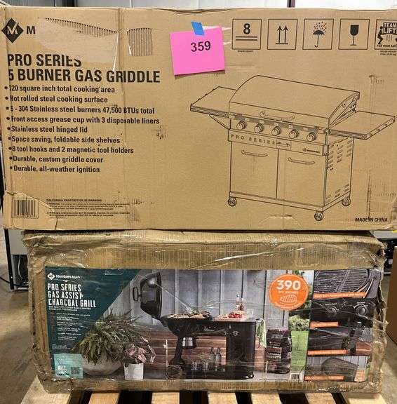 Pro Series Gas Assist Charcoal Grill