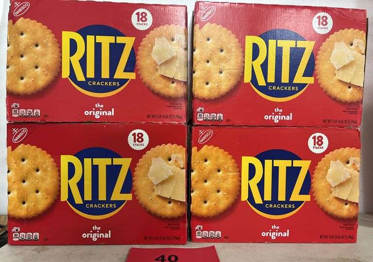 (4) BOXES OF RITZ CRACKERS - Earl's Auction Company