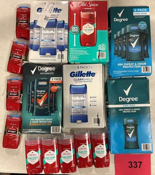 (6) BOXES OF DEODORANT & (9) STICKS - Earl's Auction Company