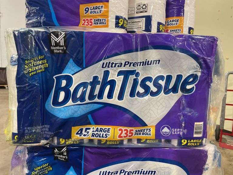 (9) PACKS OF TOILET PAPER - Earl's Auction Company