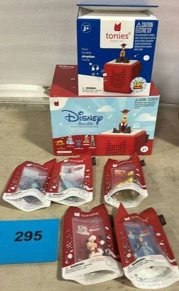 TONIES DISNEY STARTER BUNDLE SET W/ (6) TONIES - Earl's Auction Company