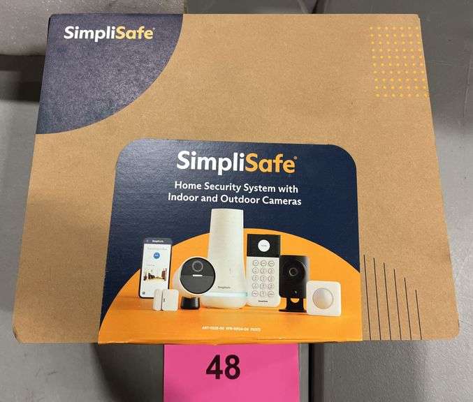 SIMPLISAFE HOME SECURITY SYSTEM IN BOX - Earl's Auction Company