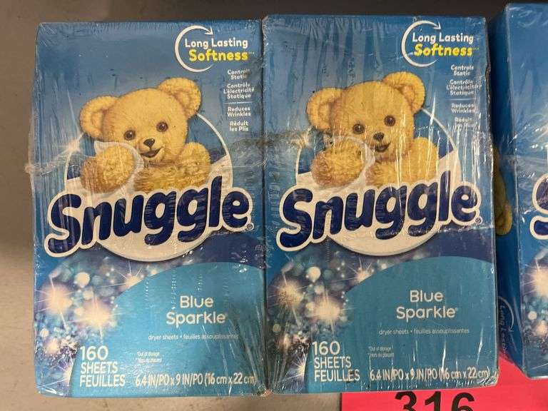 6PC SNUGGLE LAUNDRY LOT - SOFTENER, SCENT PACS & DRYER SHEETS - Earl's Auction Company