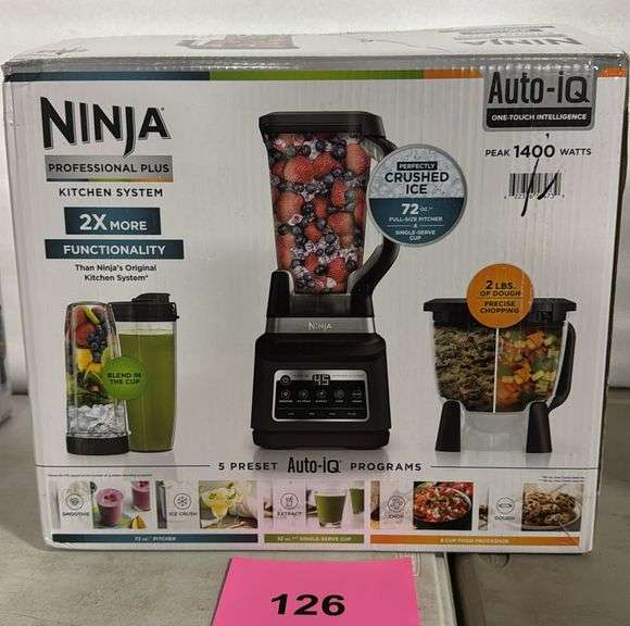 NINJA PROFESSIONAL PLUS KITCHEN SYSTEM IN BOX - Earl's Auction Company