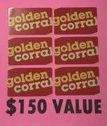 (6) GOLDEN CORRAL $25 GIFT CARDS ($150 TOTAL VALUE) - Earl's Auction ...
