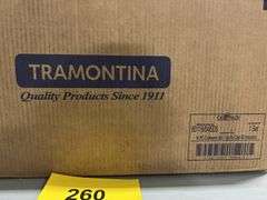 TRAMONTINA 14PC COOKWARE SET IN BOX - Earl's Auction Company