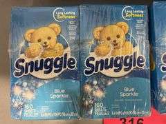6PC SNUGGLE LAUNDRY LOT - SOFTENER, SCENT PACS & DRYER SHEETS - Earl's Auction Company