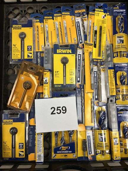 MISC LOT OF IRWIN BITS - Earl's Auction Company