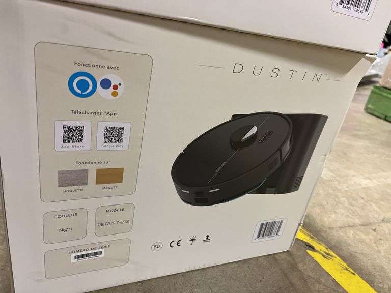 AS IS - (4) BOBSWEEP DUSTIN ROBOT VACUUMS IN BOXES - Earl's Auction Company