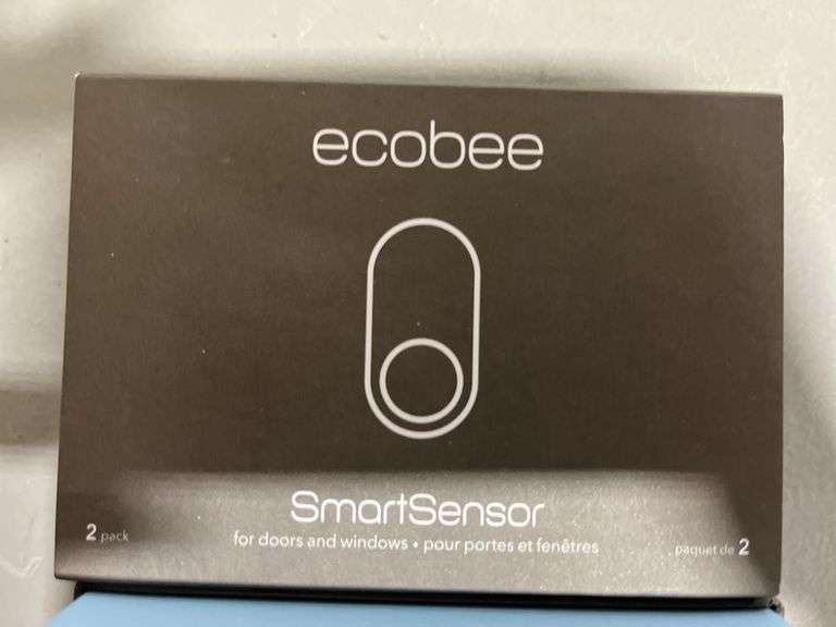 ECOBEE 2PK SMARTSENSOR FOR DOORS & WINDOWS IN BOX - Earl's Auction Company