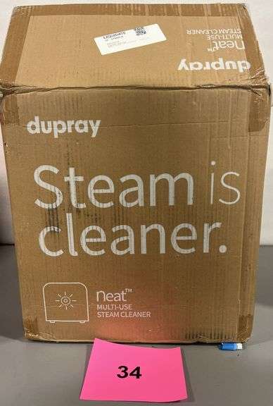 DUPRAY MULTI USE STEAM CLEANER IN BOX - Earl's Auction Company