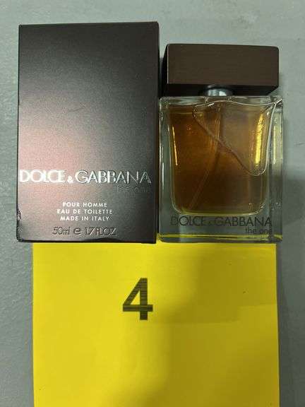 DOLCE & GABBANA THE ONE 50ML COLOGNE W/ BOX - Earl's Auction Company