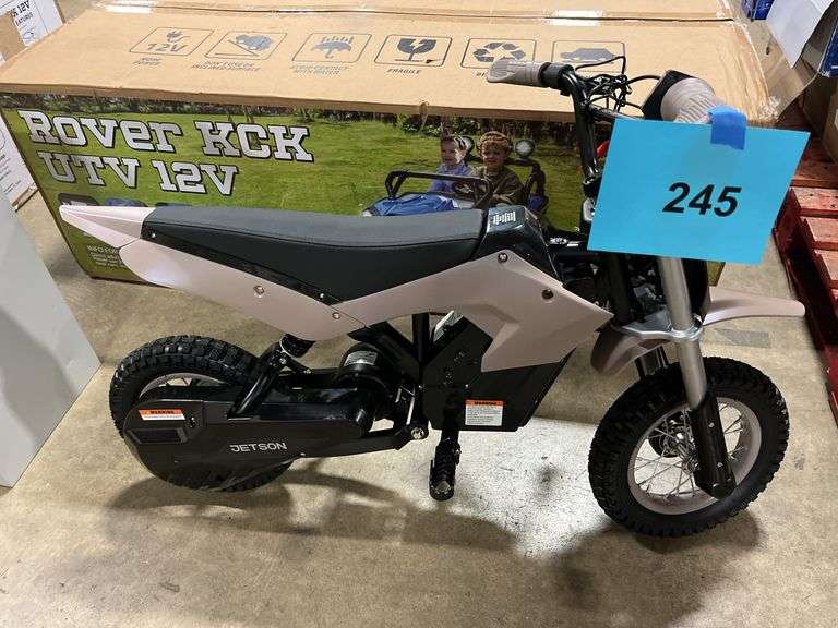 AS IS - JETSON HORIZON X ELECTRIC DIRT BIKE W/ CHARGER - Earl's Auction ...