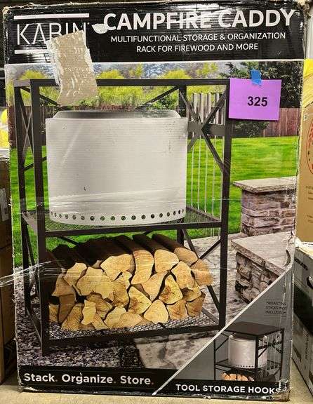 KABIN CAMPFIRE CADDY IN BOX - Earl's Auction Company