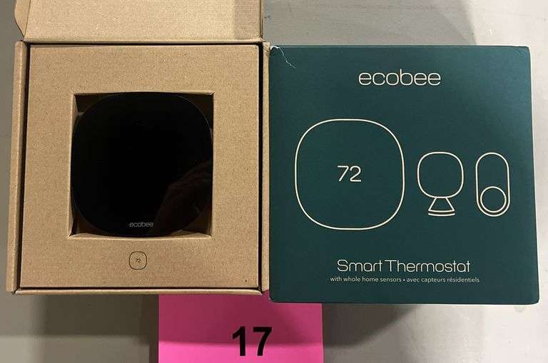 ECOBEE SMART THERMOSTAT IN BOX - Earl's Auction Company