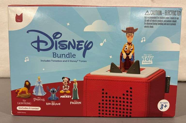 NEW TONIES DISNEY BUNDLE IN BOX W/ (6) TONIES CHARACTERS - Earl's ...