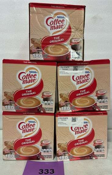 (5) BOXES OF NESTLE COFFEE MATE - Earl's Auction Company