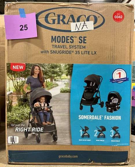 GRACO MODES SE TRAVEL SYSTEM W/ SNUGRIDE 35 LITE LX IN BOX - Earl's ...
