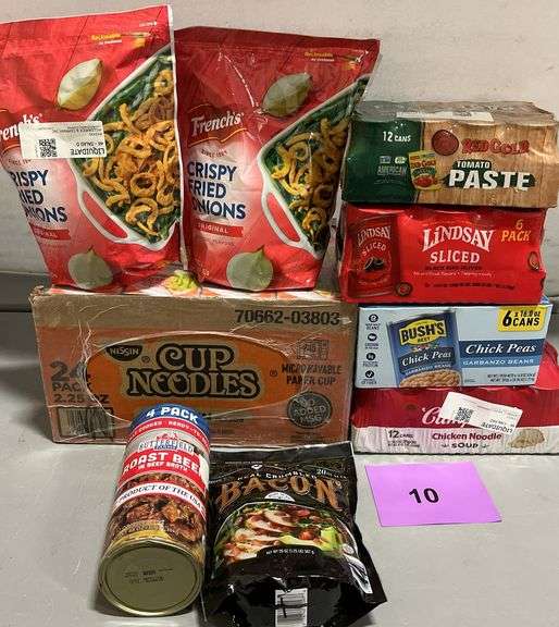 MISC LOT OF FOOD ITEMS - SEE PHOTOS - Earl's Auction Company