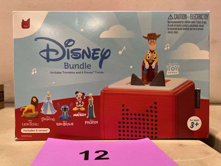 NEW TONIES DISNEY BUNDLE SET IN BOX W/ (6) TONIES - Earl's Auction Company