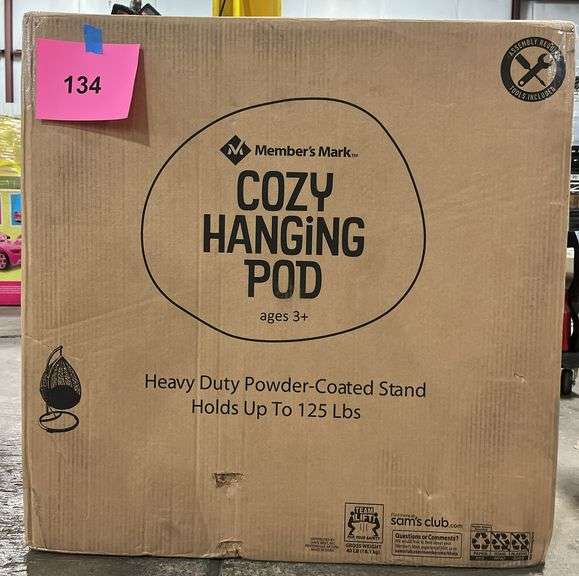 KIDS COZY HANGING POD IN BOX - Earl's Auction Company