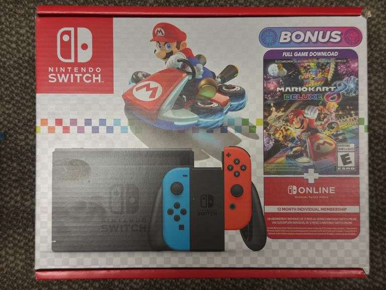 NEW NINTENDO SWITCH IN BOX - Earl's Auction Company