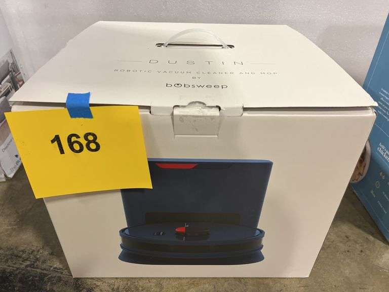 BOBSWEEP DUSTIN ROBOT VACUUM IN BOX - Earl's Auction Company