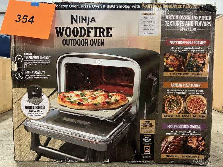 NINJA WOODFIRE OUTDOOR OVEN IN BOX - Earl's Auction Company