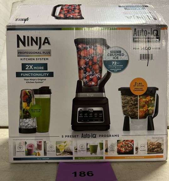 NINJA PROFESSIONAL PLUS KITCHEN SYSTEM IN BOX - Earl's Auction Company