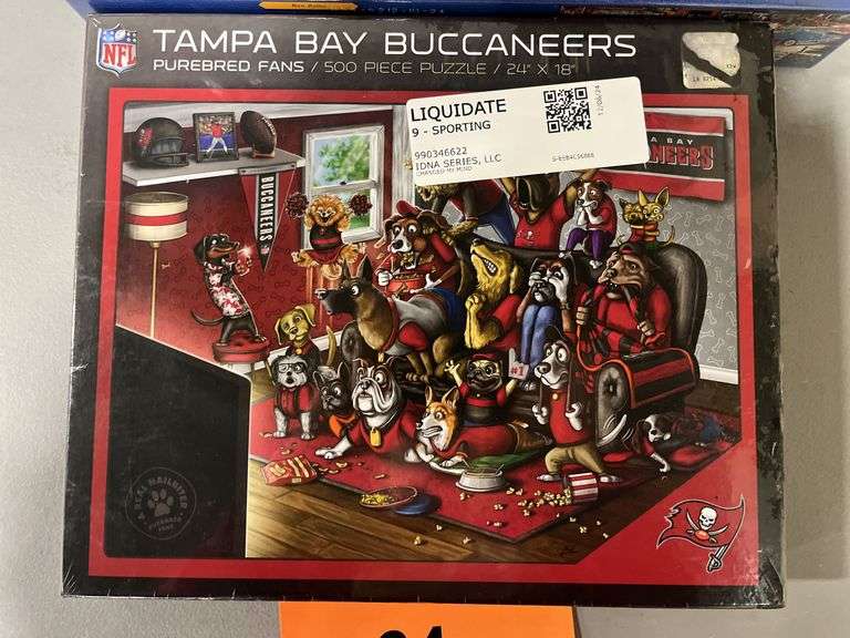 (2) PUZZLES IN BOXES - LETS GO FISHING & TAMPA BAY BUCCANEERS - Earl's ...