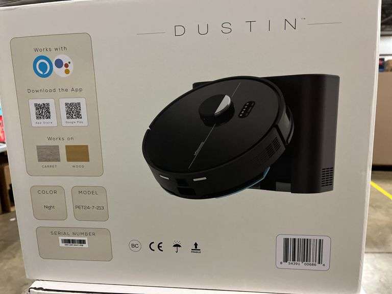 AS IS - (4) BOBSWEEP DUSTIN ROBOT VACUUMS IN BOXES - Earl's Auction Company