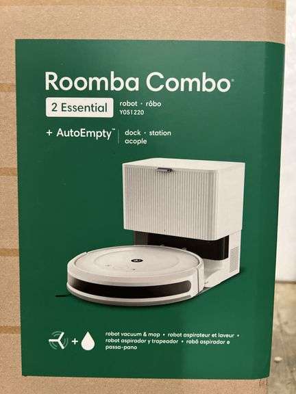 ROOMBA ROBOT VACUUM W/ DOCK IN BOX - Earl's Auction Company