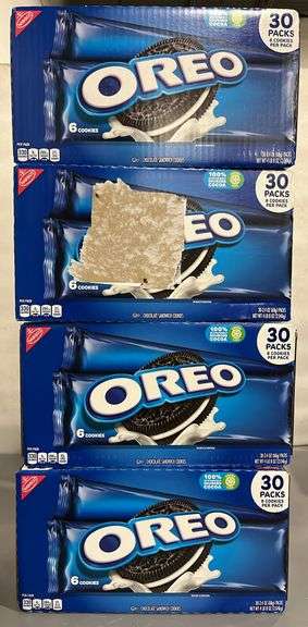 (4) BOXES OF OREOS - Earl's Auction Company