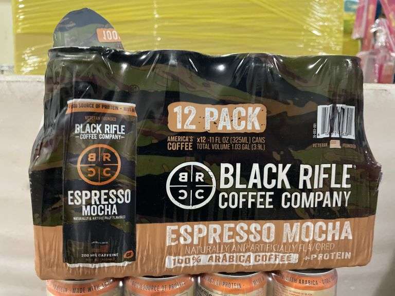 (5) PACKS OF BLACK RIFLE DRINKS - Earl's Auction Company