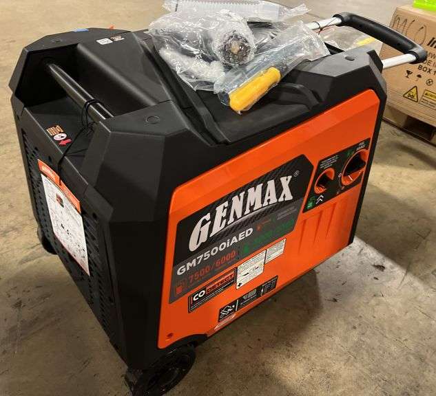 GENMAX INVERTER GENERATOR - Earl's Auction Company