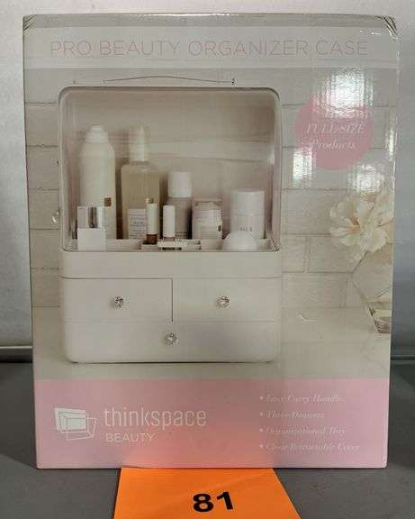 THINKSPACE PRO BEAUTY ORGANIZER CASE IN BOX - Earl's Auction Company