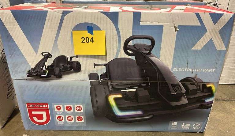 JETSON VOLT X ELECTRIC GO KART IN BOX - Earl's Auction Company